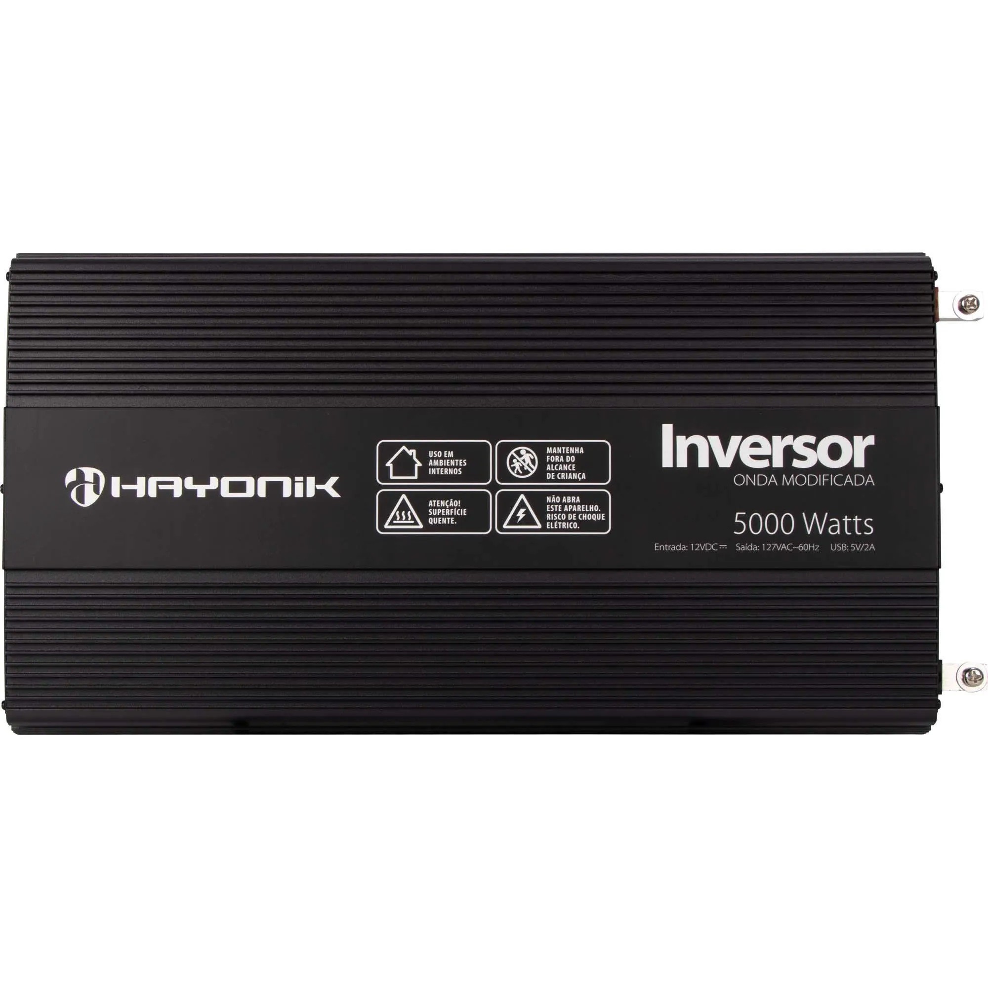 Inversor 5000W Onda Modificada 12VDC/127V PW13-4 Off Grid Hayonik - Jm ...
