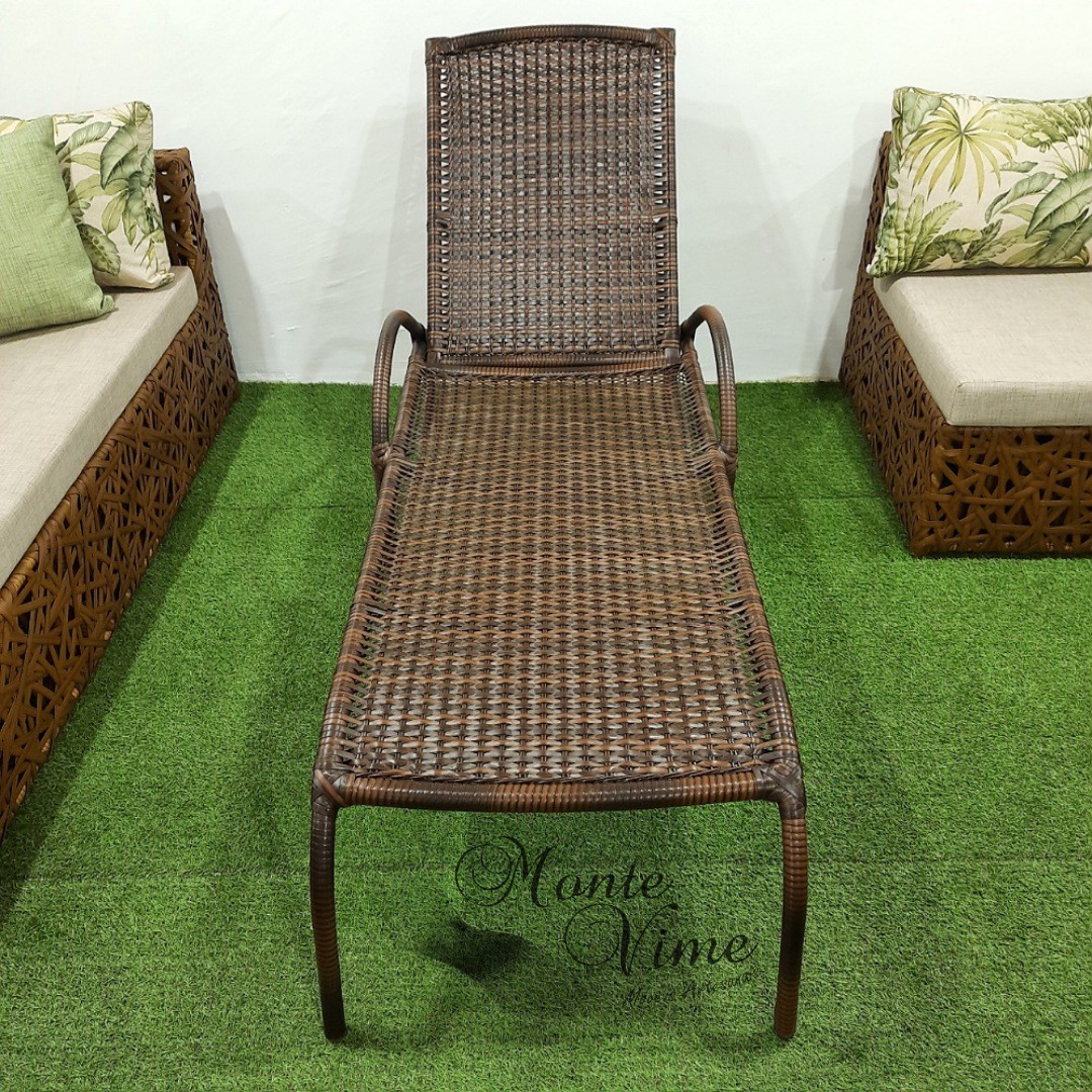 Espreguiçadeira Veneza - MONTE VIME MÓVEIS EM ALUMÍNIO TRANÇADO EM ...