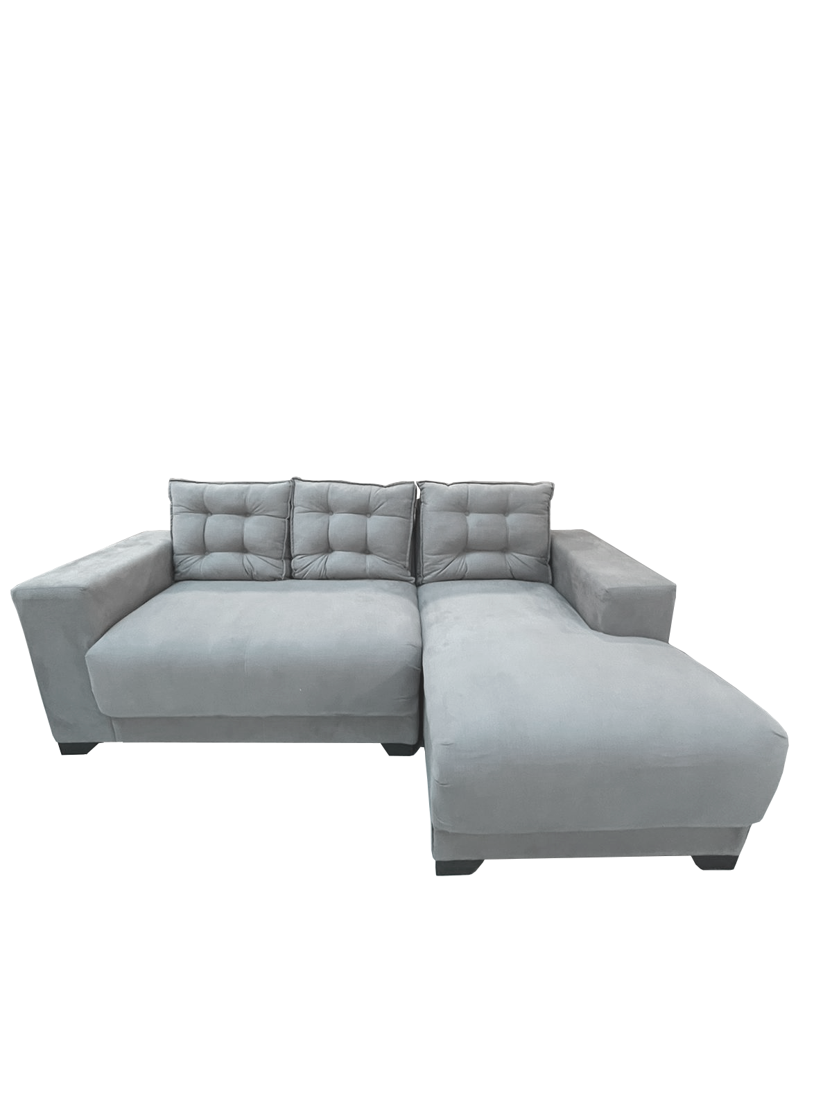 Sofa Vision 2/2 lugares com cheise - ricksa móveis - LOJAS 2000