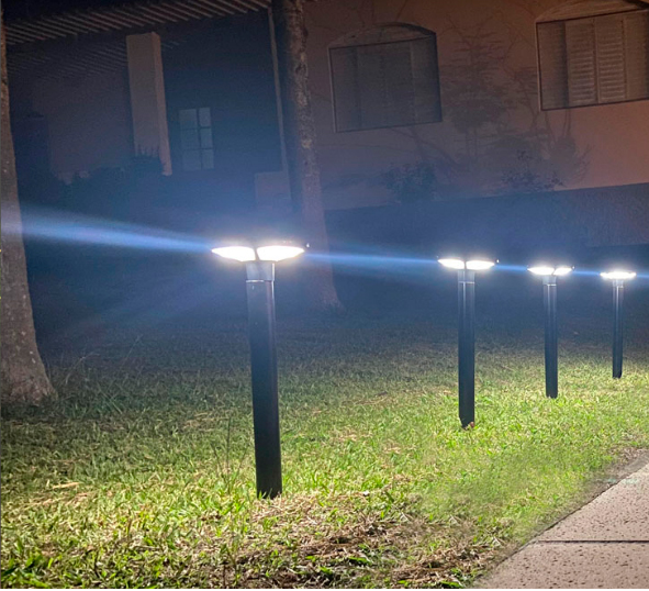 Luminária LED SOLAR UFO para JARDIM - Ilumixled - Ilumixled Iluminação LED