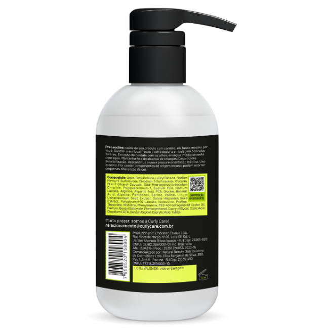 Shampoo Curly Plex 300ml - Curly Care - Dermabox - No Poo e Low Poo Shop