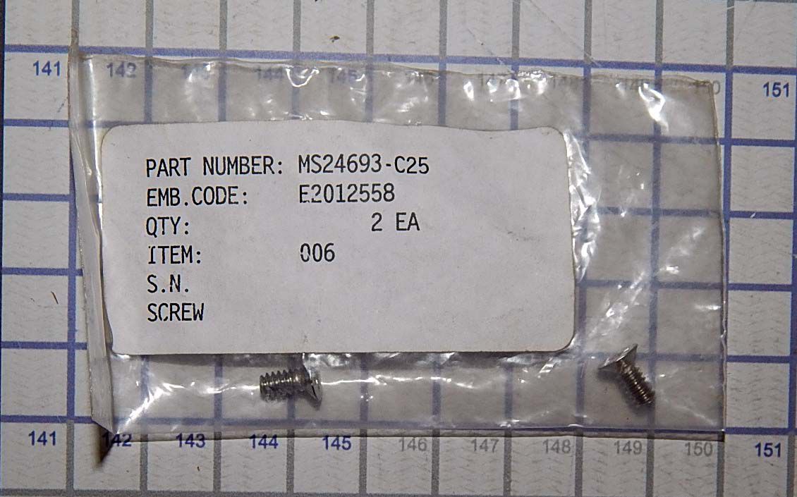 PARAFUSO MS24693-C25 - Fibraer