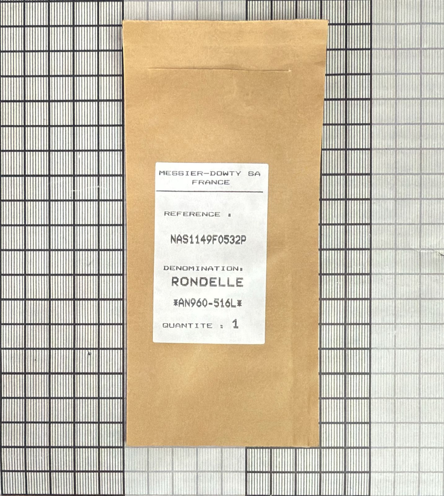 ARRUELA FINA 5/16" - AN960-516L - Fibraer