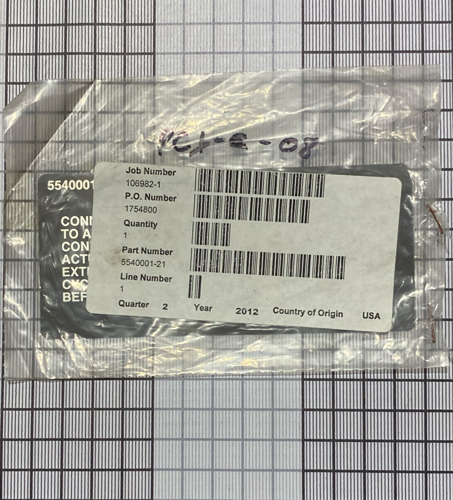 PLACA - 5540001-21 - Fibraer