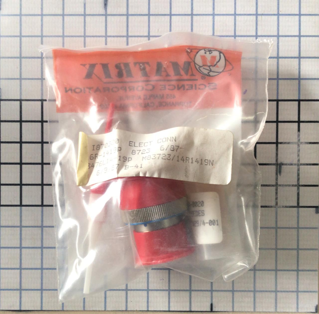 CONECTOR - MS3126F14-19P - Fibraer