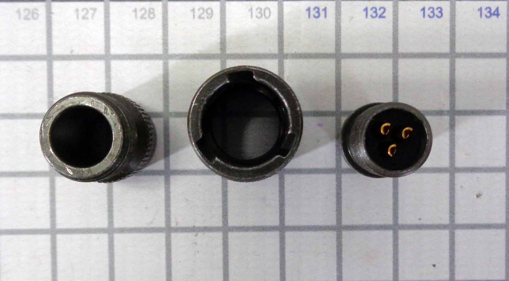 CONECTOR 3P - MS3126F8-3S - Fibraer