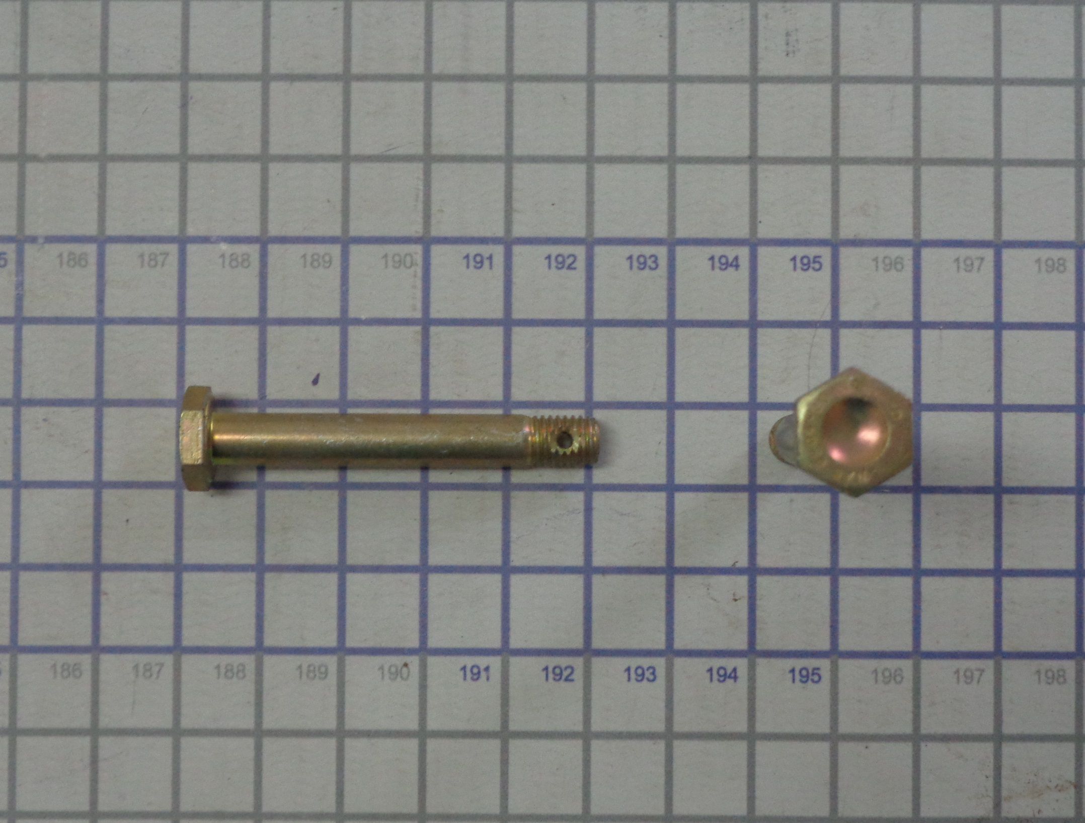 PARAFUSO - NAS6204-4D - Fibraer