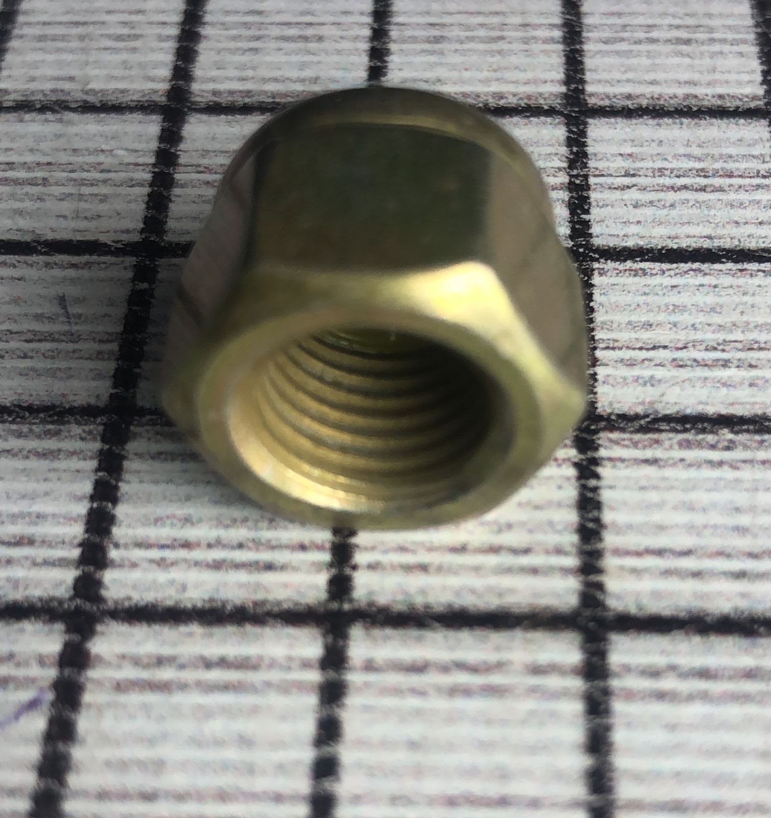 PORCA FRENO 3/8" FIBRA - MS20365-624A (MS21044N6) - Fibraer