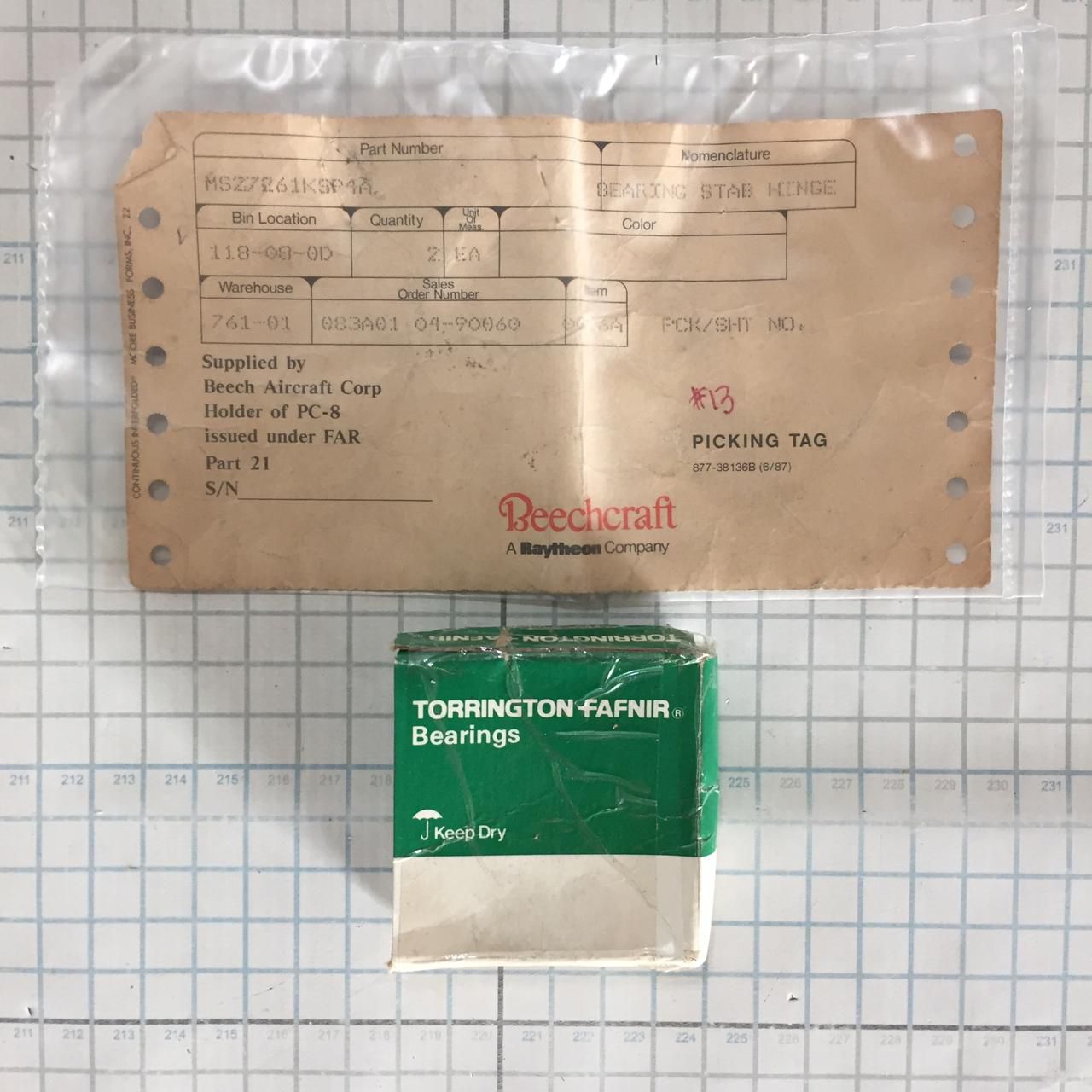 ROLAMENTO - MS27645-4A (MS27261KSP4A) - Fibraer