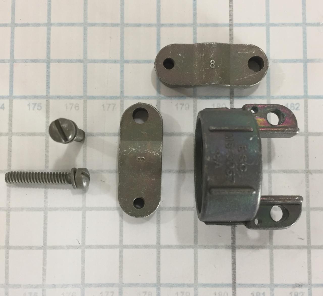 ABRAÇADEIRA CONECTOR - MS-3057-8A - Fibraer