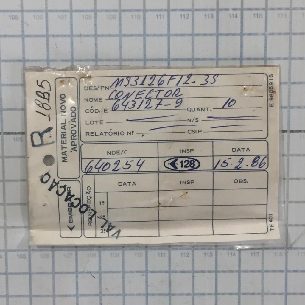 CONECTOR - MS3126F12-3S - Fibraer