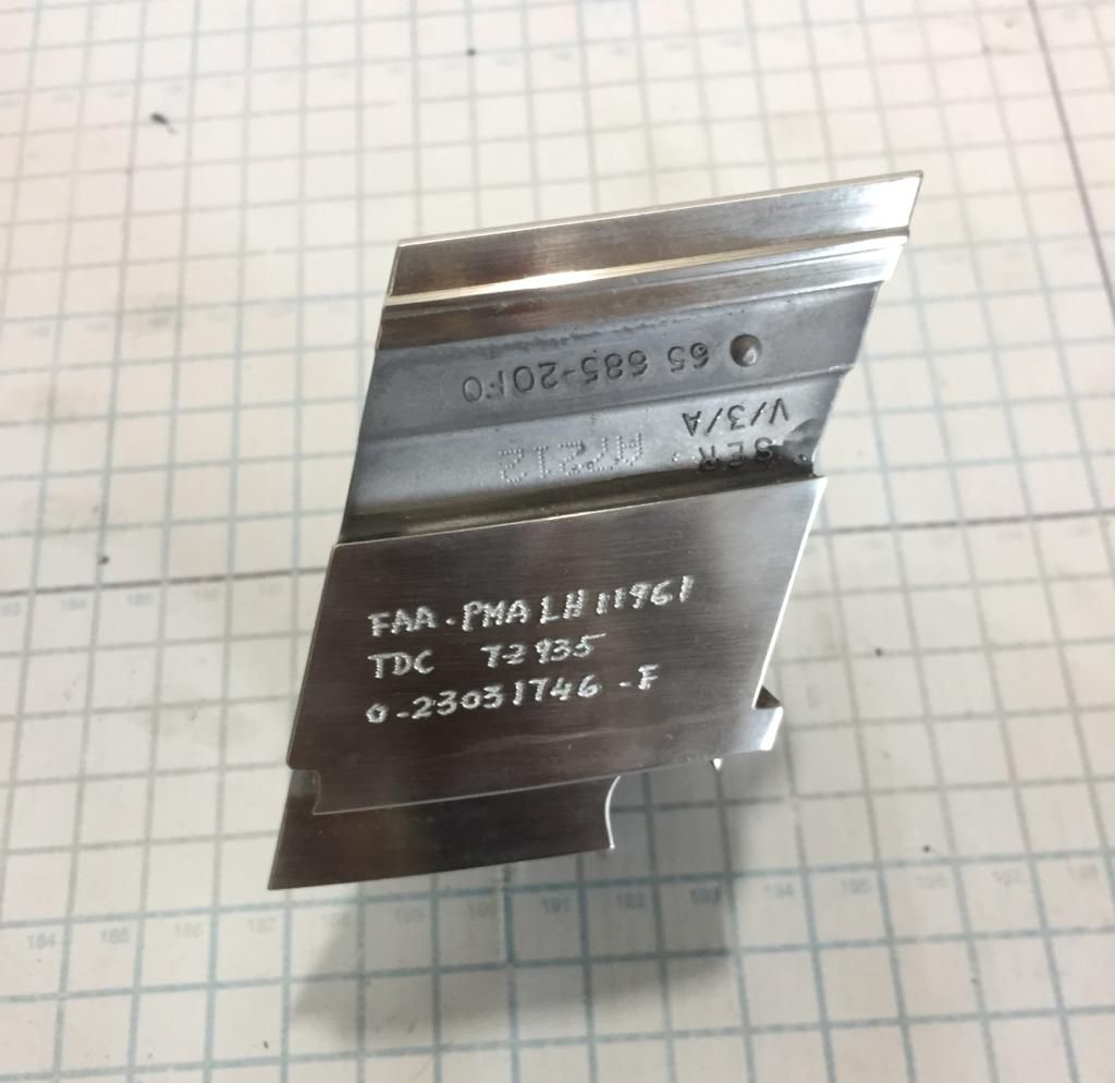 1st STAGE VANE SEGMENT - 23031746 - Fibraer