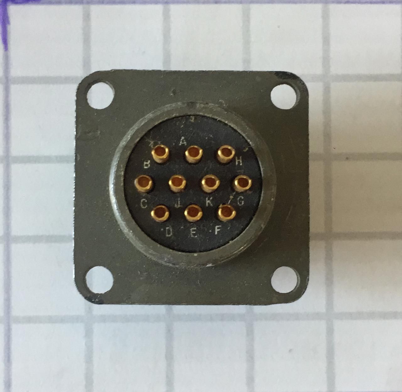 CONECTOR - MS3112E12-10P - Fibraer