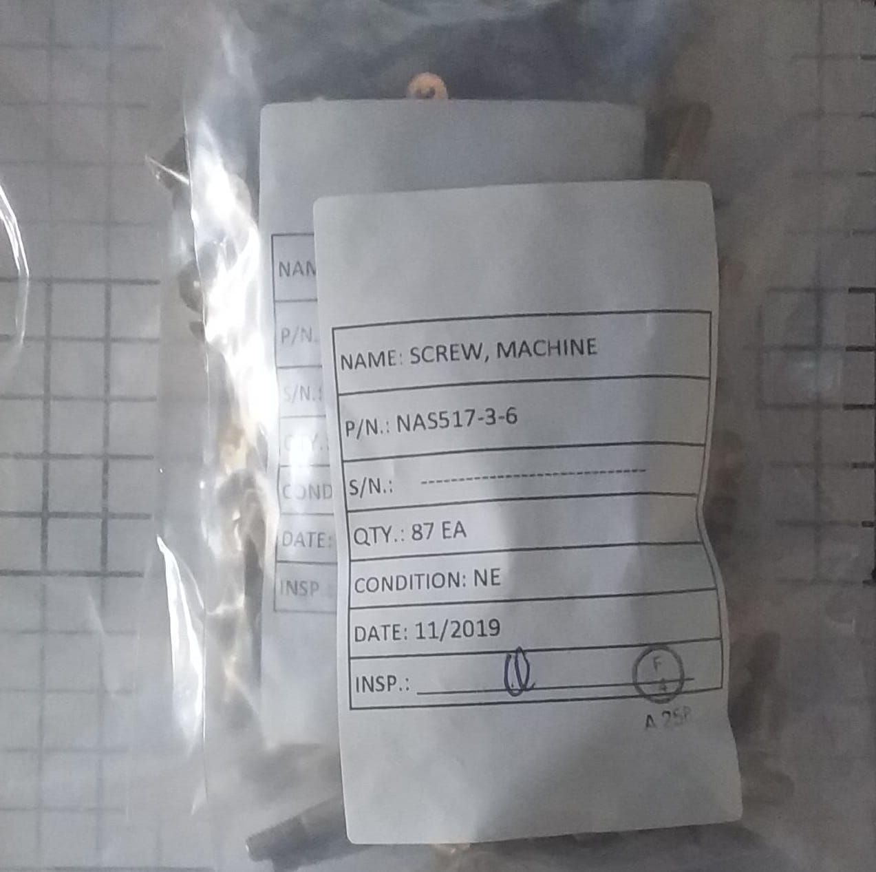 PARAFUSO - NAS517-3-6 - Fibraer