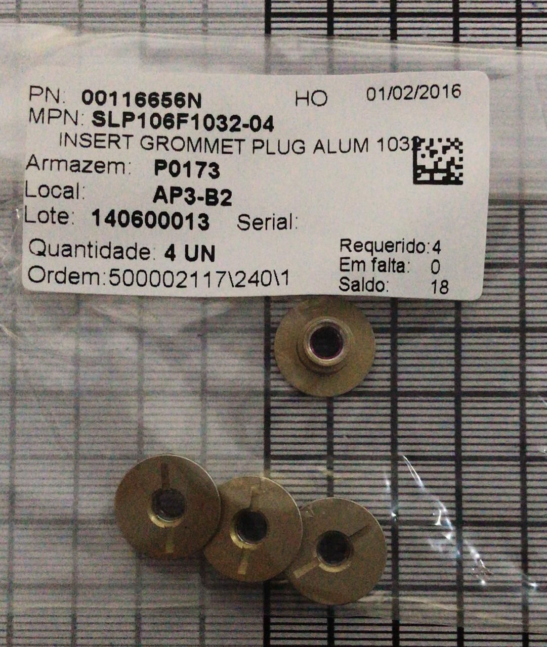 INSERT - SLP106F1032-04 - Fibraer