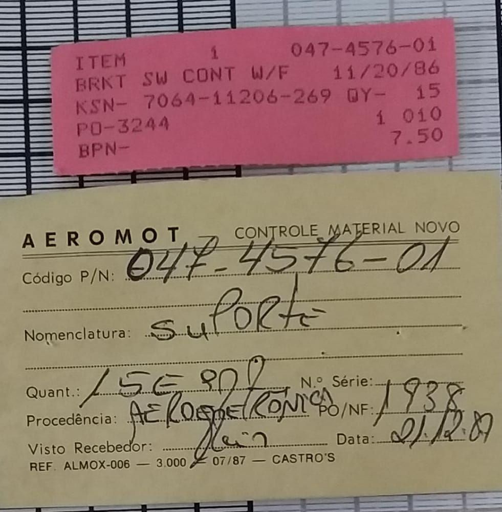 SUPORTE - 047-4576-01 - Fibraer