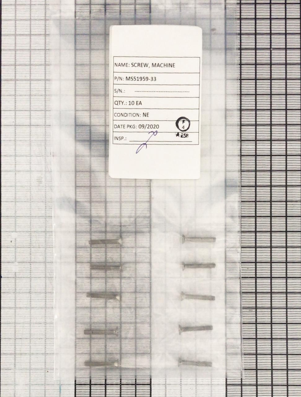 PARAFUSO - MS51959-33 - Fibraer