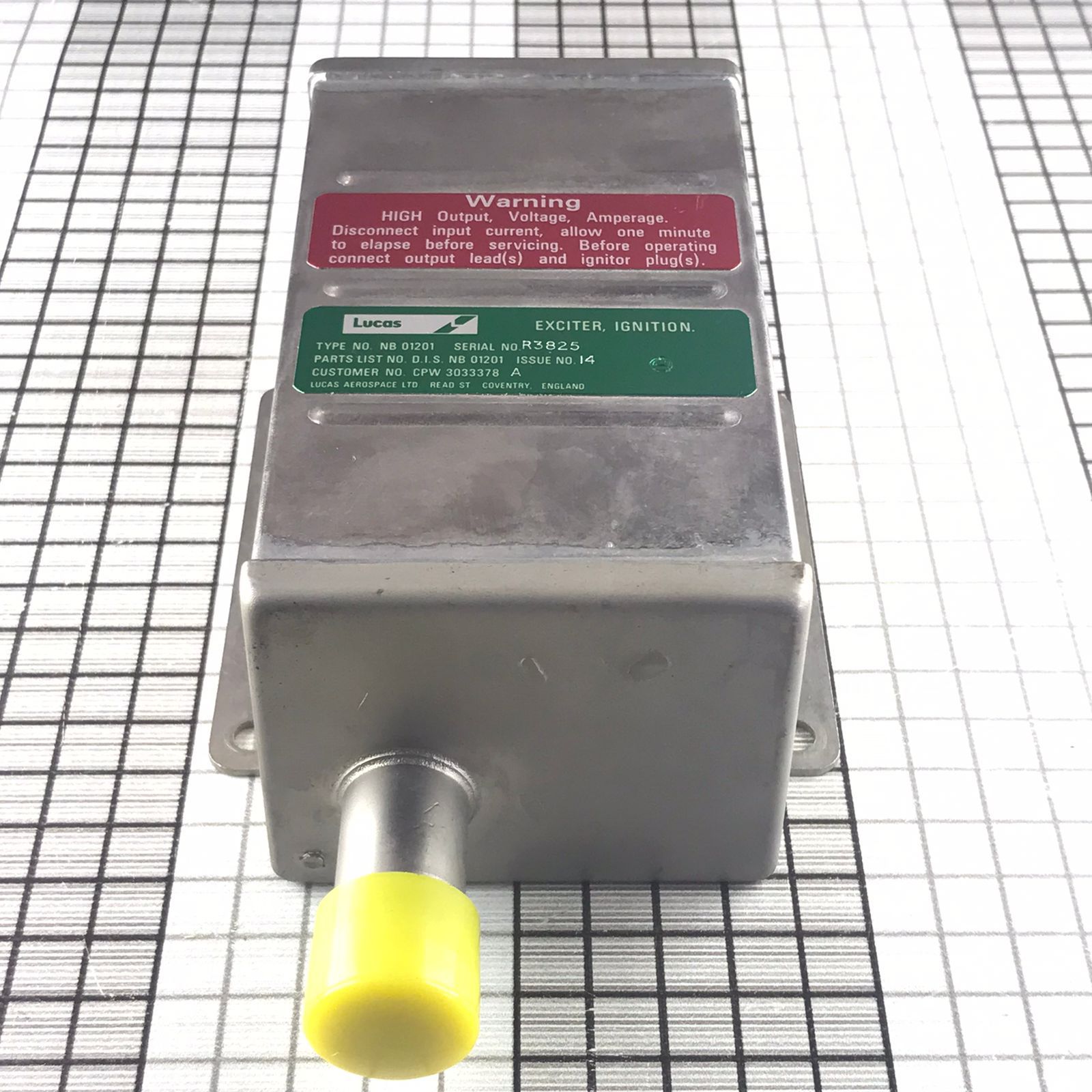 CAIXA IGNIÇÃO - 3033378 (CORE) - Fibraer