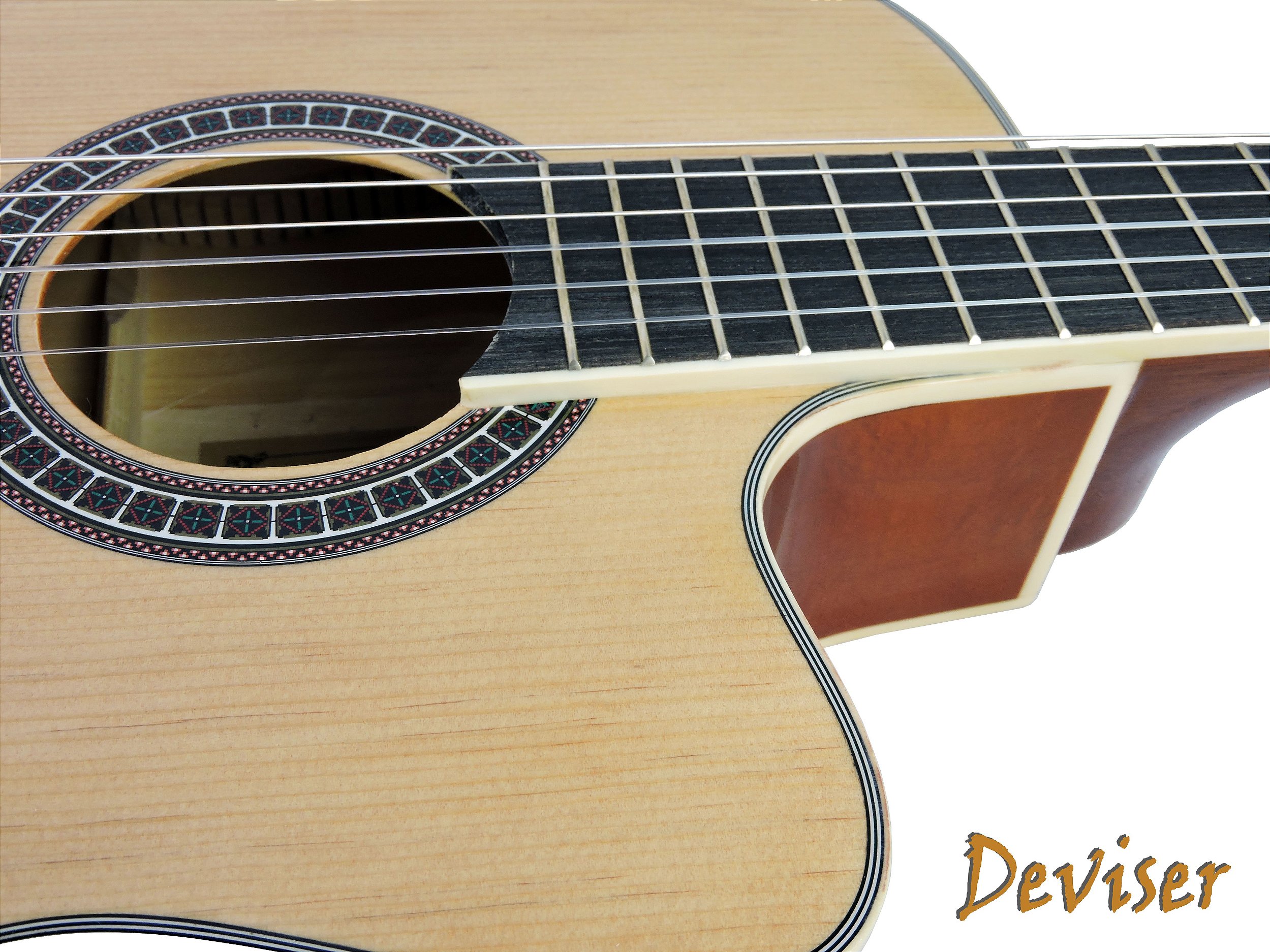 Violão Acústico Cordas de Nylon modelo Cutway - Deviser L-330 NT - NewSons Instrumentos Musicais