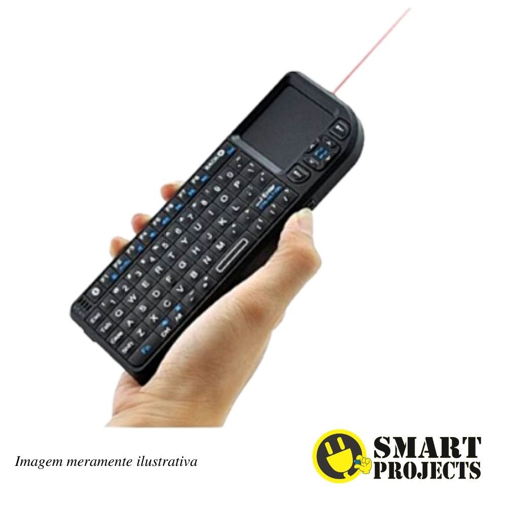 Ultra Mini Teclado Wireless Touchpad - SmartProjects Brasil ...