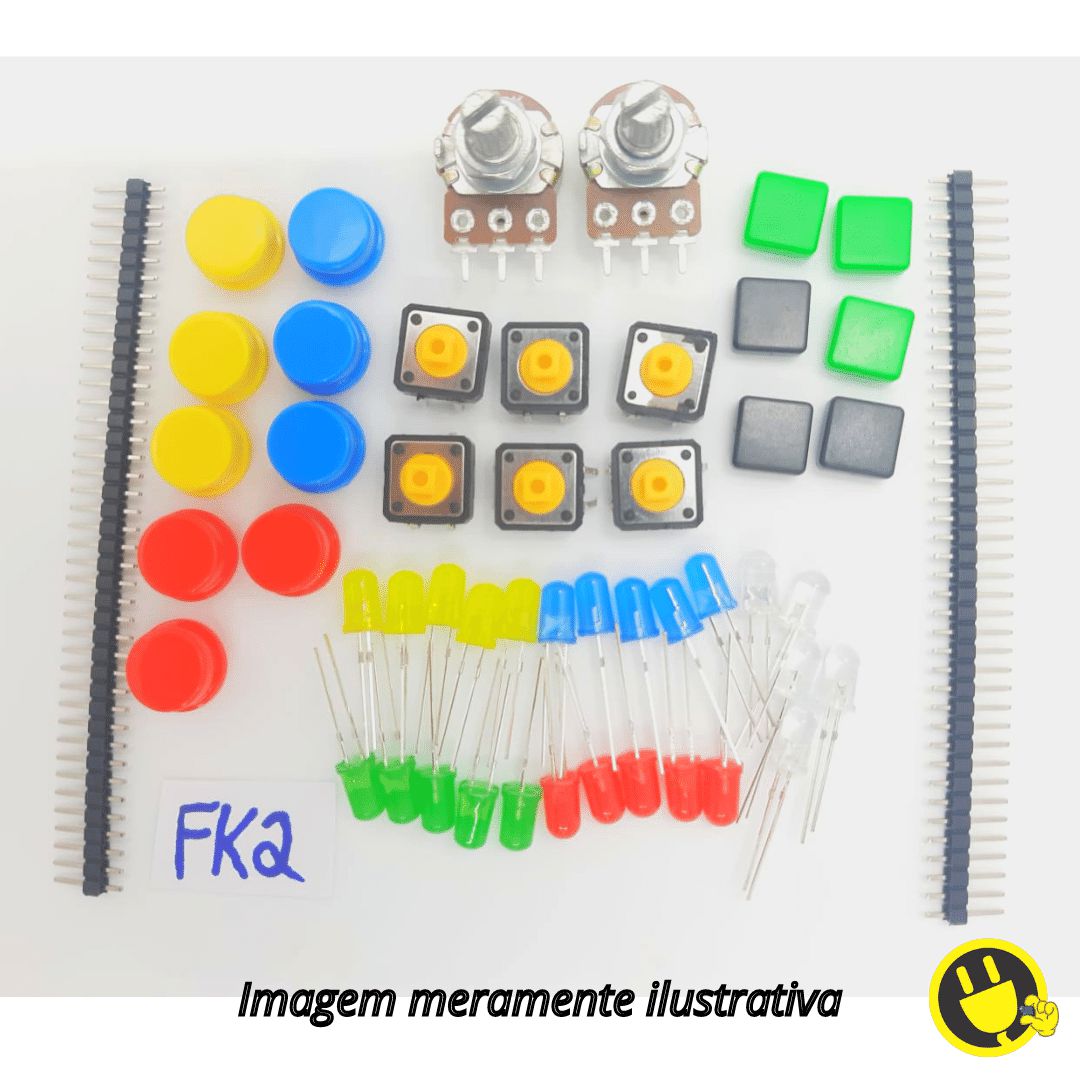 Kit Para Arduino E Raspberry Pi Kit Fk2 Arduino E Raspberry Em 4320