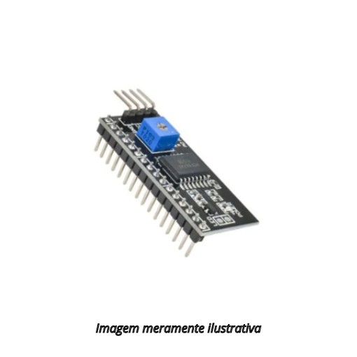Módulo Serial I2c Para Display Lcd Sem Jumper Backlight Arduino E