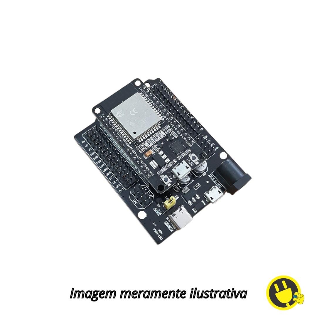 Módulo Expansor Para Esp32 30 Pinos Smartprojects Brasil