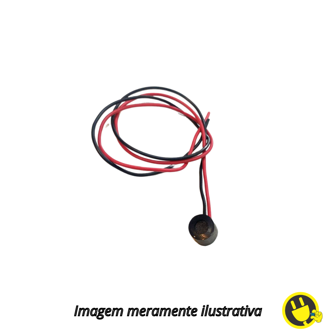 Microfone de Eletreto 5x1mm - SmartProjects Brasil | Componentes ...