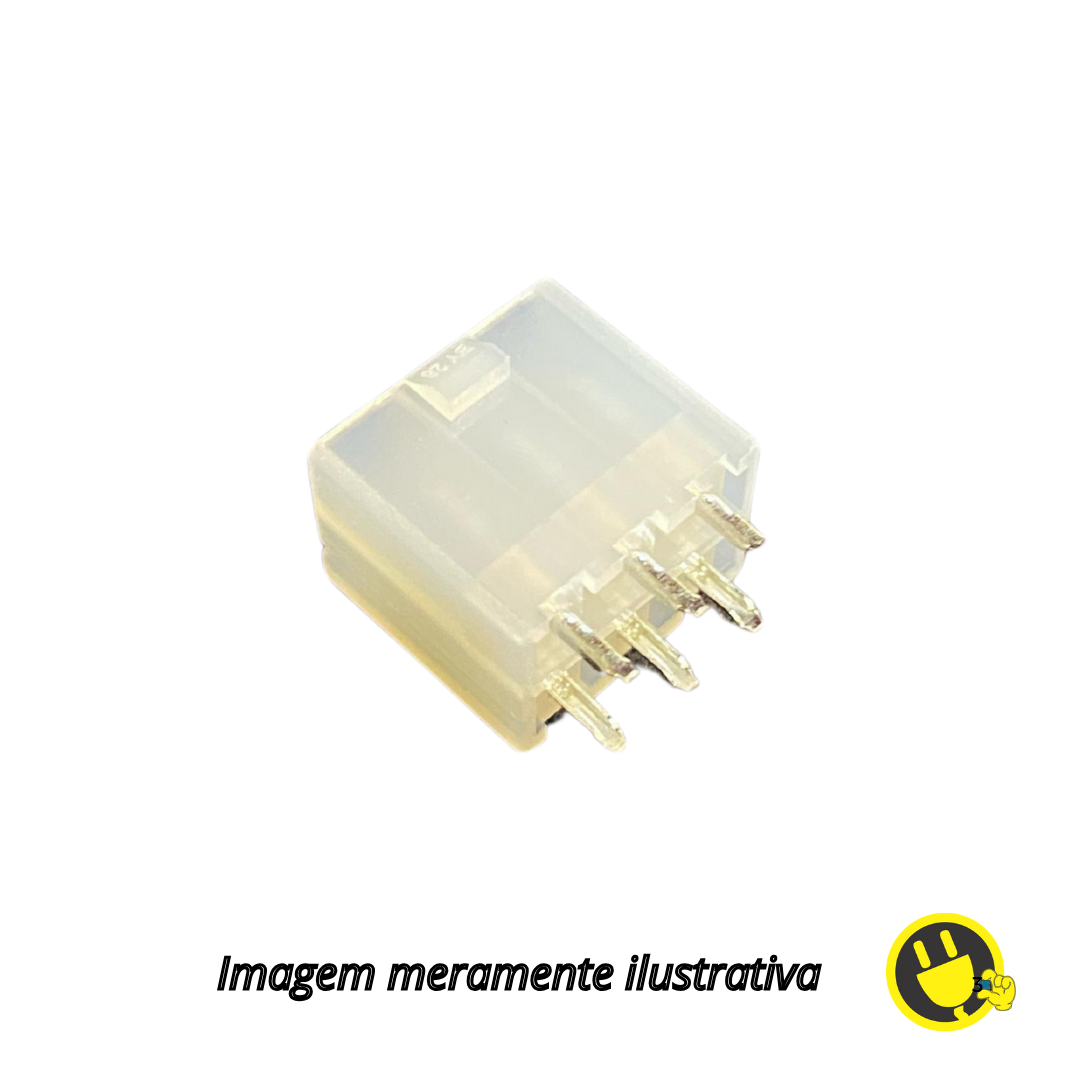 Conector Header Fêmea Mini Fit 6 Vias 4,20mm Sem Peg - SmartProjects ...