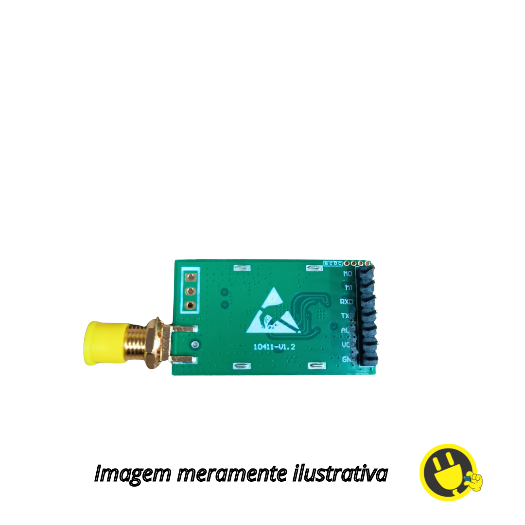 Módulo RF Wireless LoRa 915 MHz Longo Alcance 900T20D 5 km ...