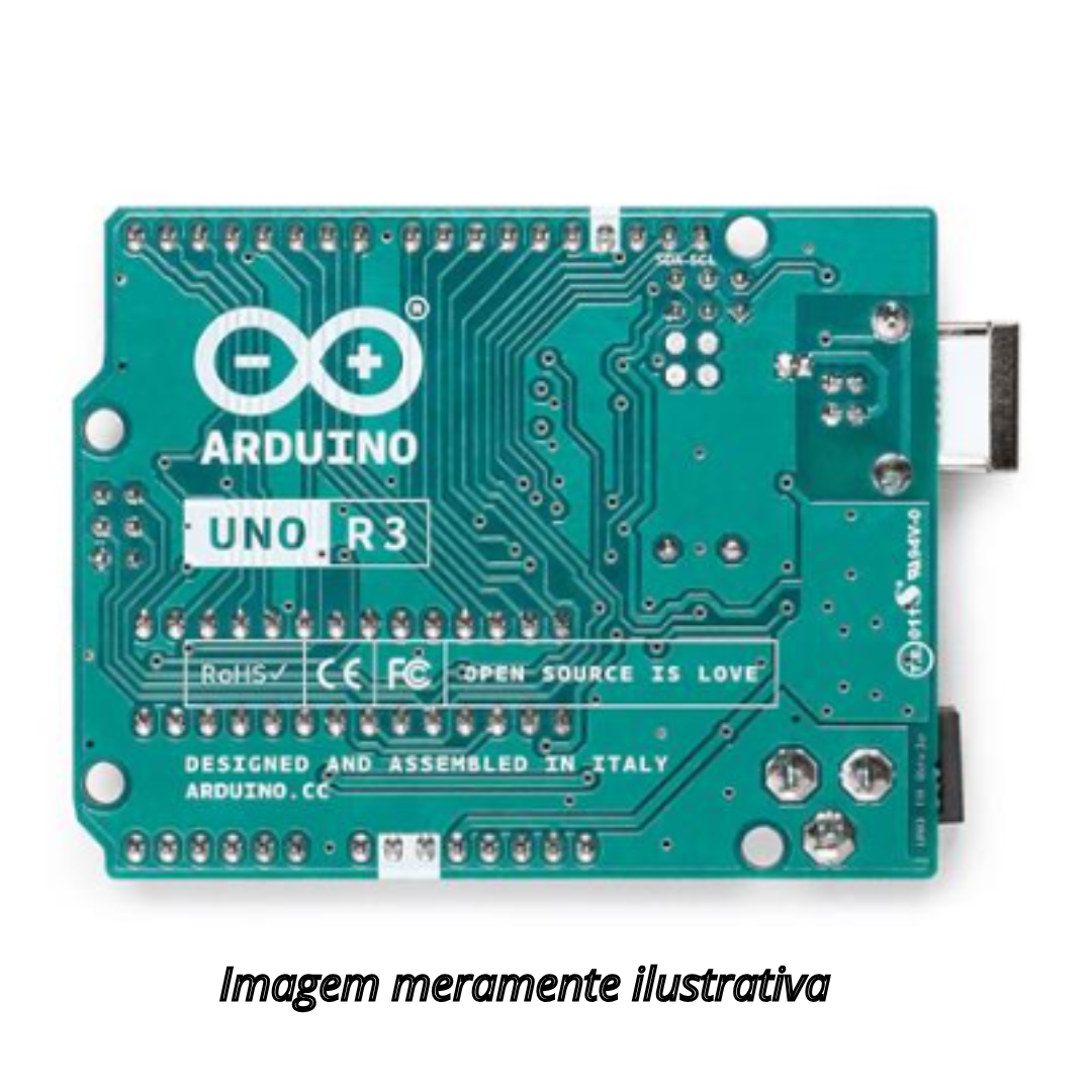 Arduino UNO R3 – Versão Oficial (Made in Italy) - SmartProjects Brasil ...