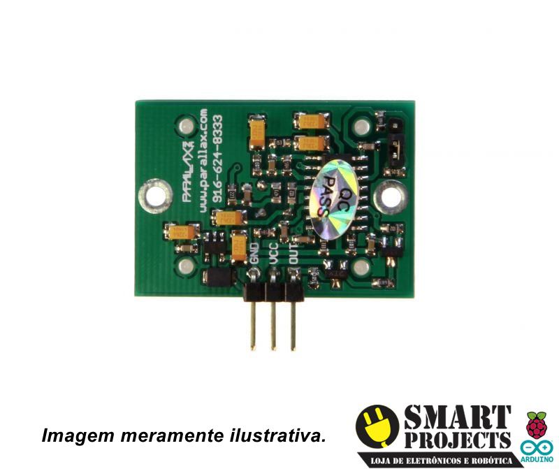 Sensor de movimento Parallax PIR-Rev B - Arduino e Raspberry em Manaus é na Smart Projects!