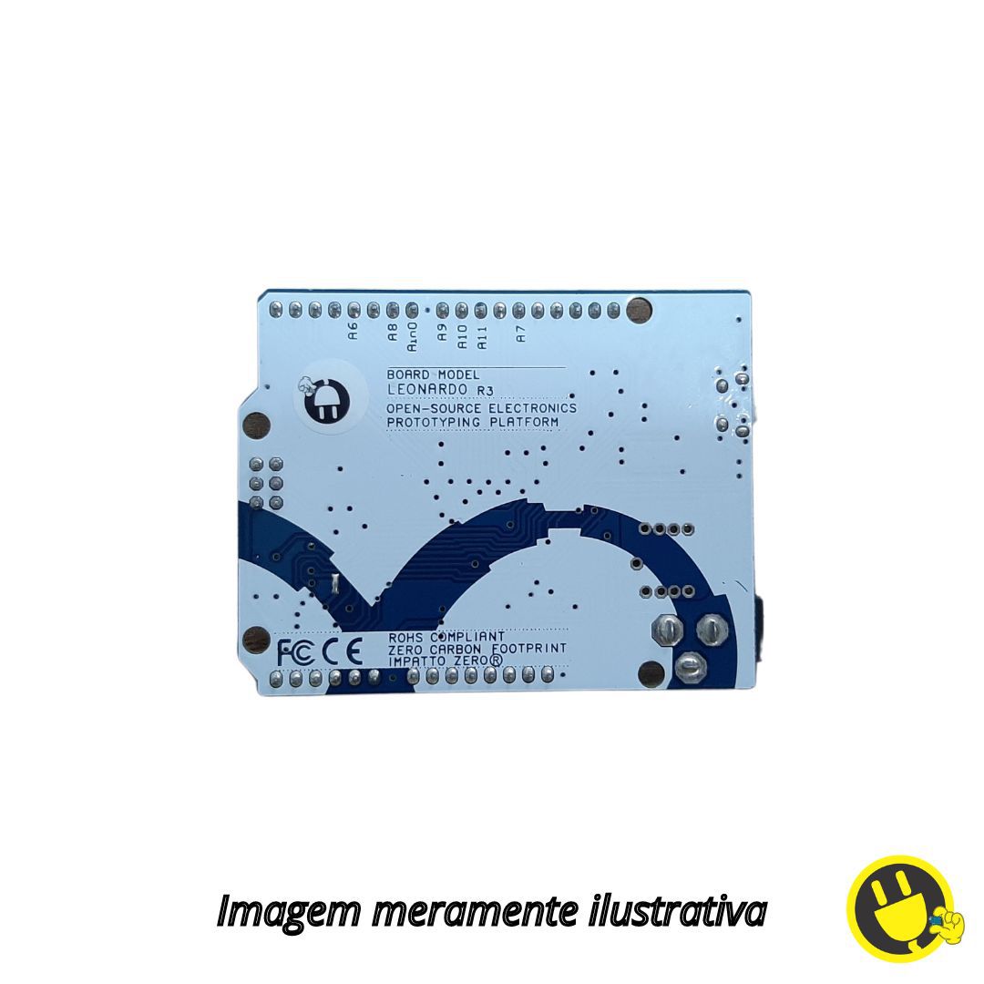 Arduino Leonardo R3 com Cabo USB - Arduino e Raspberry em Manaus é na Smart Projects!