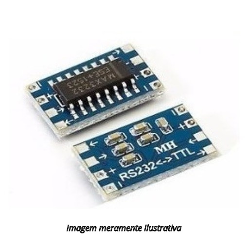 Mini Módulo Conversor RS232 para TTL MAX3232 - SmartProjects Brasil ...