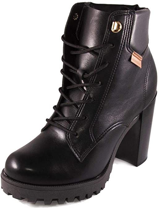 Bota Coturno Moleca Salto Alto Tratorada Feminina - Sampa loja fácil ...