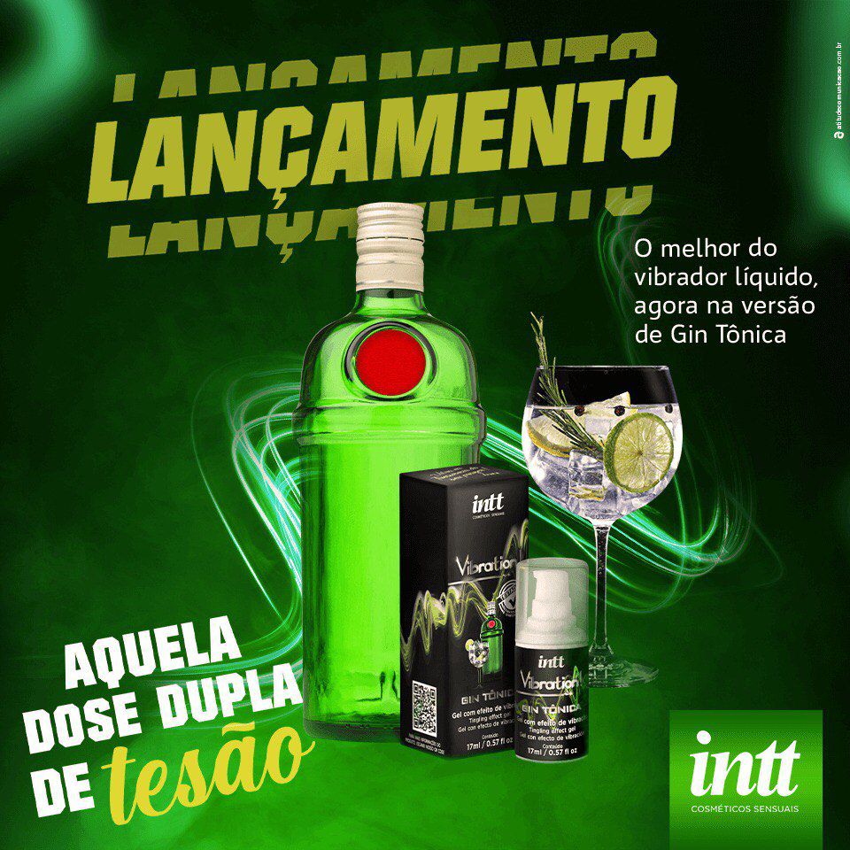 GEL EXCITANTE VIBRATION POWER GIN TÔNICA 17ML INTT - Ninguém Vai Saber ...