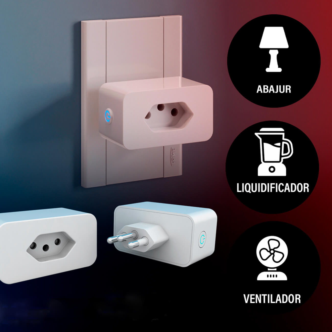 Tomada Inteligente Wifi 10A Avant NEO Alexa Google 2P+T Bivolt ...