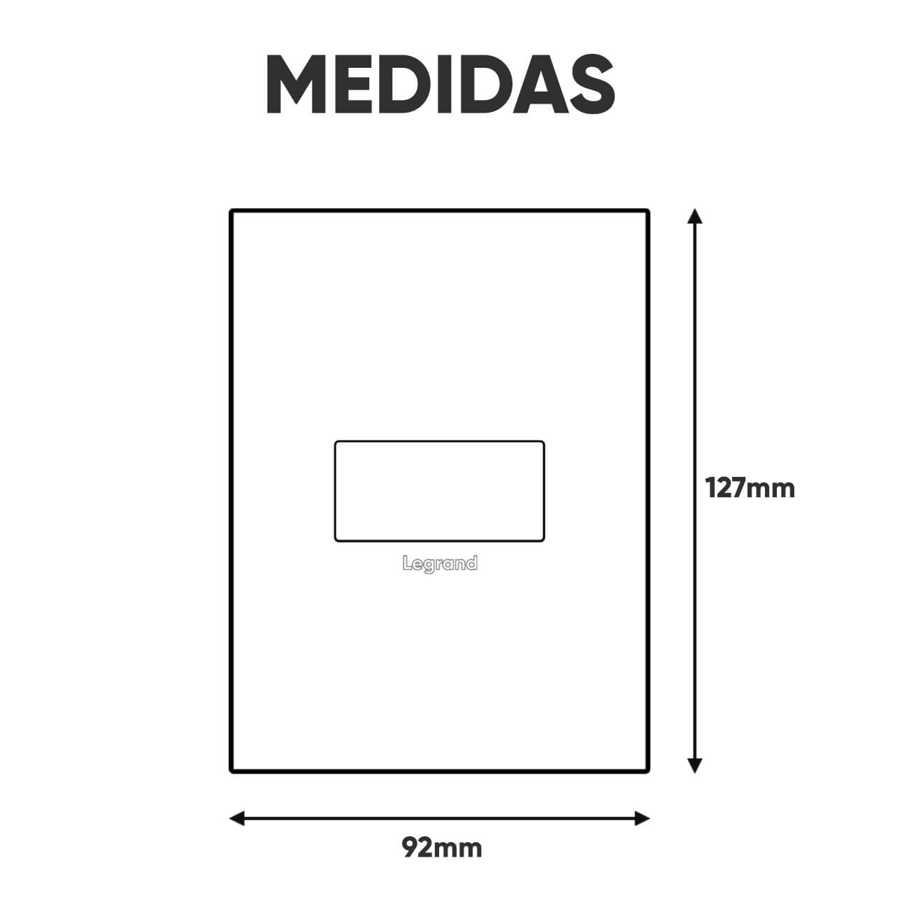 Kit Completo USB Tipo-C 20W Power Delivery Com Placa 4x2 Legrand Linha ...