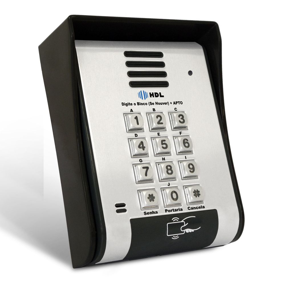 Interfone Com Câmera HDL Para Condomínio 9 Apartamentos Casas ...