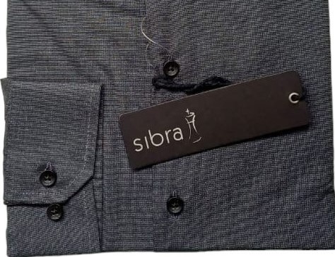 Camisa Social Sibra Manga Longa - Slim Fit - FIDALGOS