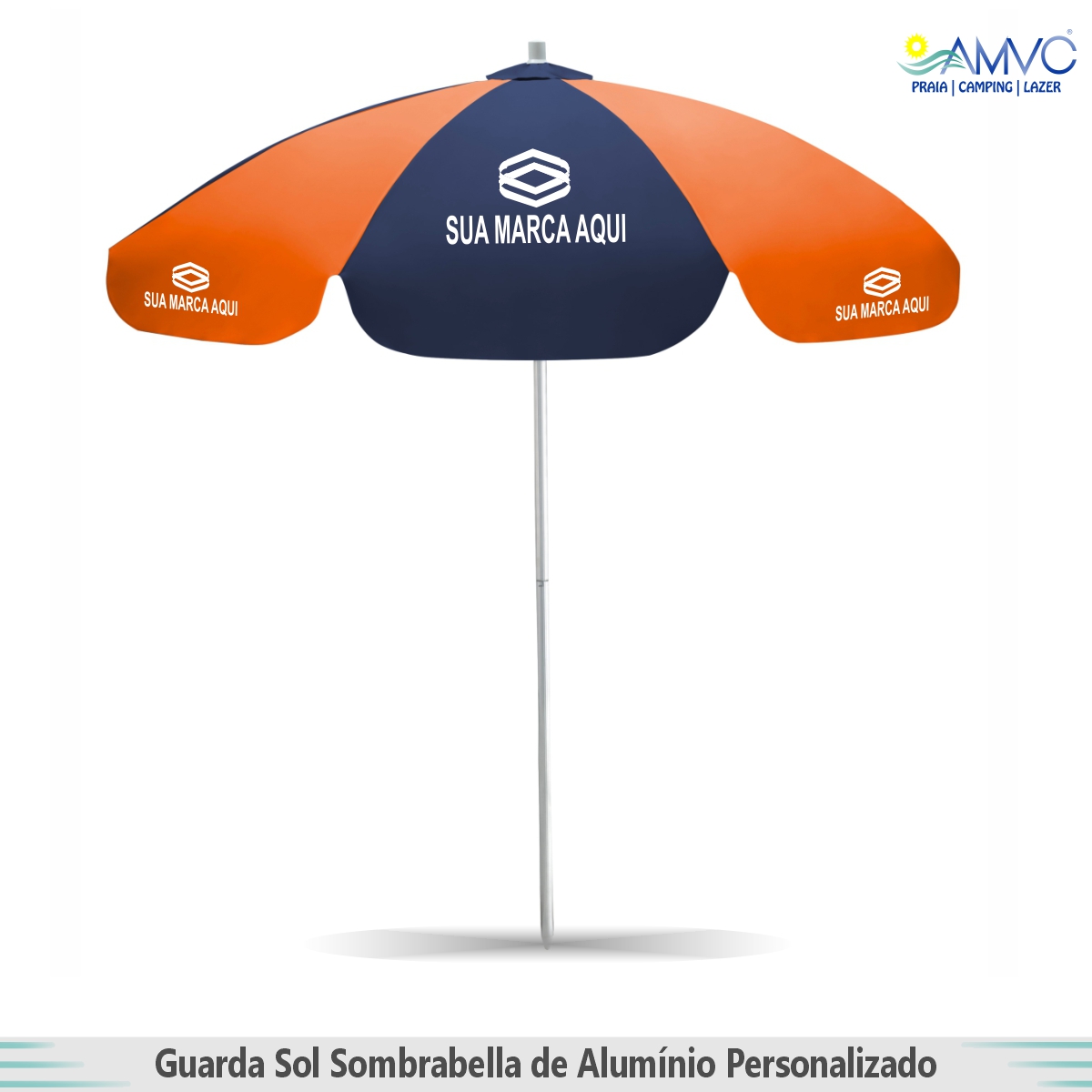GUARDA SOL SOMBRABELLA ALUMÍNIO PERSONALIZADO - lojavirtualamvc Fábrica ...