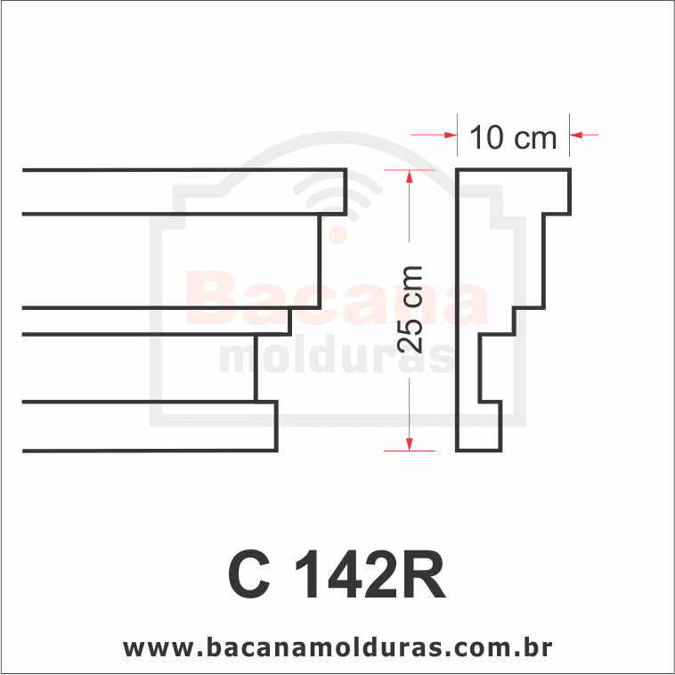 BACANA MOLDURAS - Molduras de Isopor para Capitel - Bacana Molduras ...