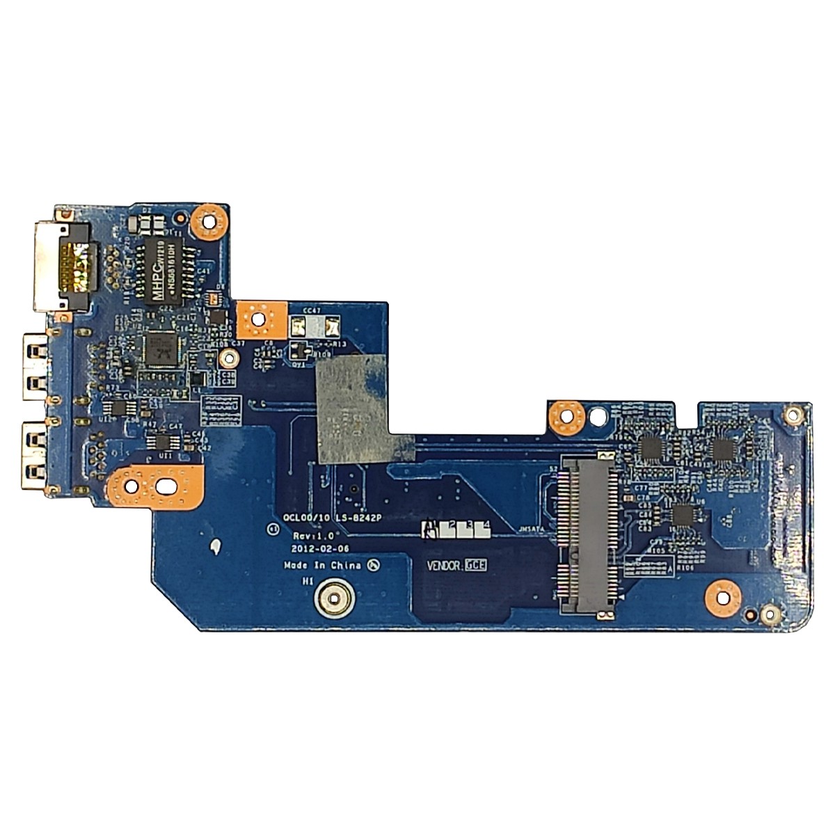 Placa Usb Rede Notebook Dell Inspiron 15r-7520 5520 Ls-8242p - Click ...