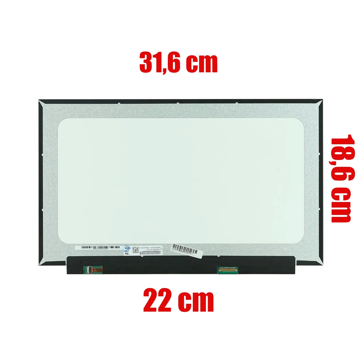 Tela Notebook 14.0 Full Hd Slim 30 Pinos Nt140fhm-N44 V8.0 Lp140wf7-Sp ...