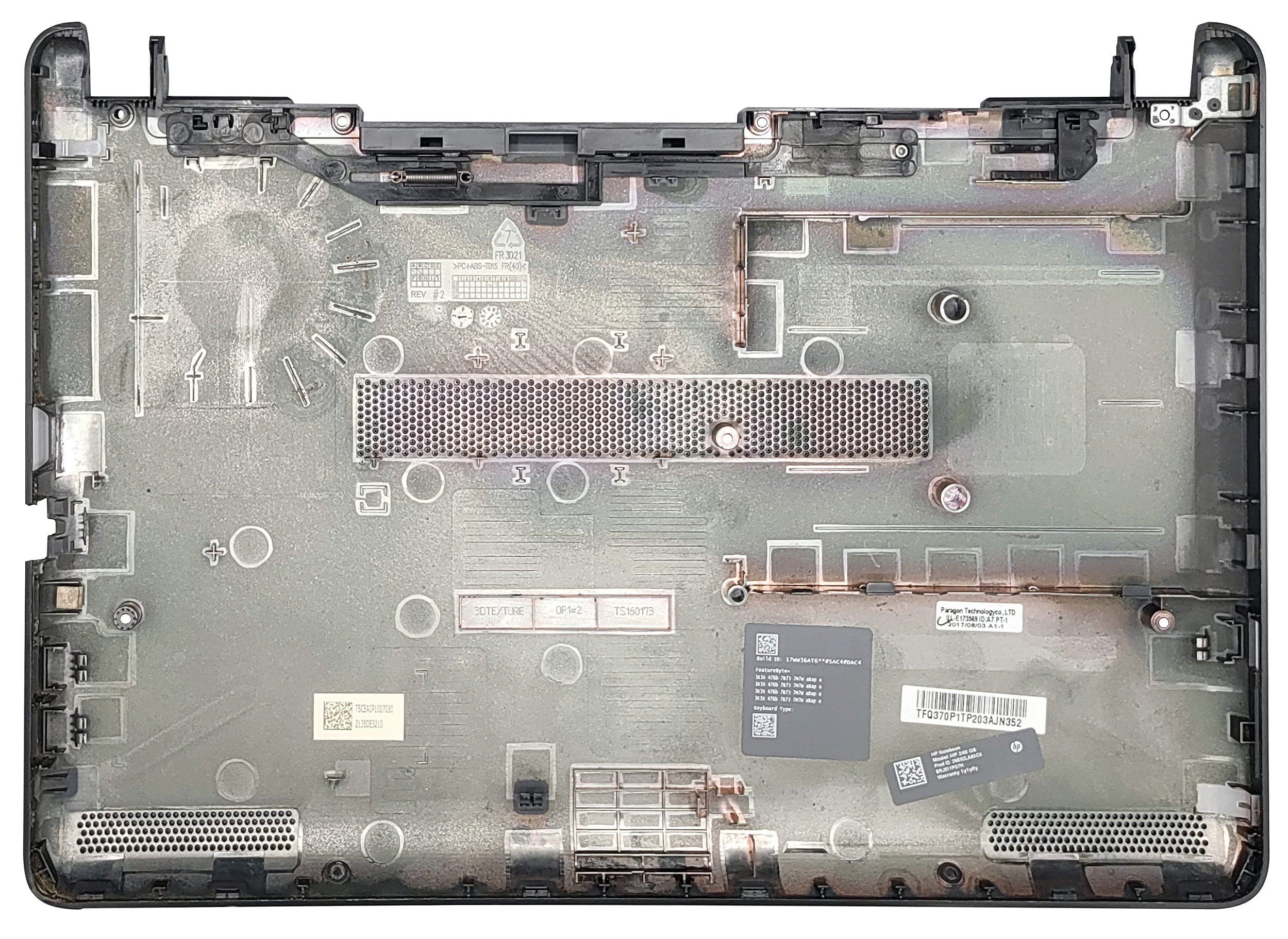 Carcaça Base Inferior Notebook Hp 240-g6 246-g6 Chumbo | Click Note ...