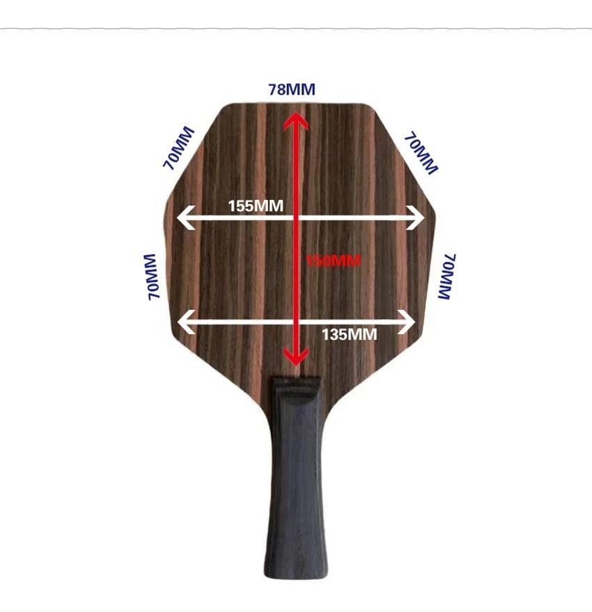 Raquete Cybershape Tênis Mesa Hexagonal Carbono Profissional - Tênis de ...