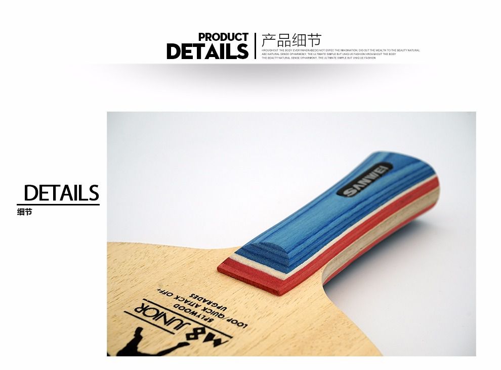 Raquete Clássica Sanwei - M8 - Tênis de Mesa Store - Loja de Produtos ...