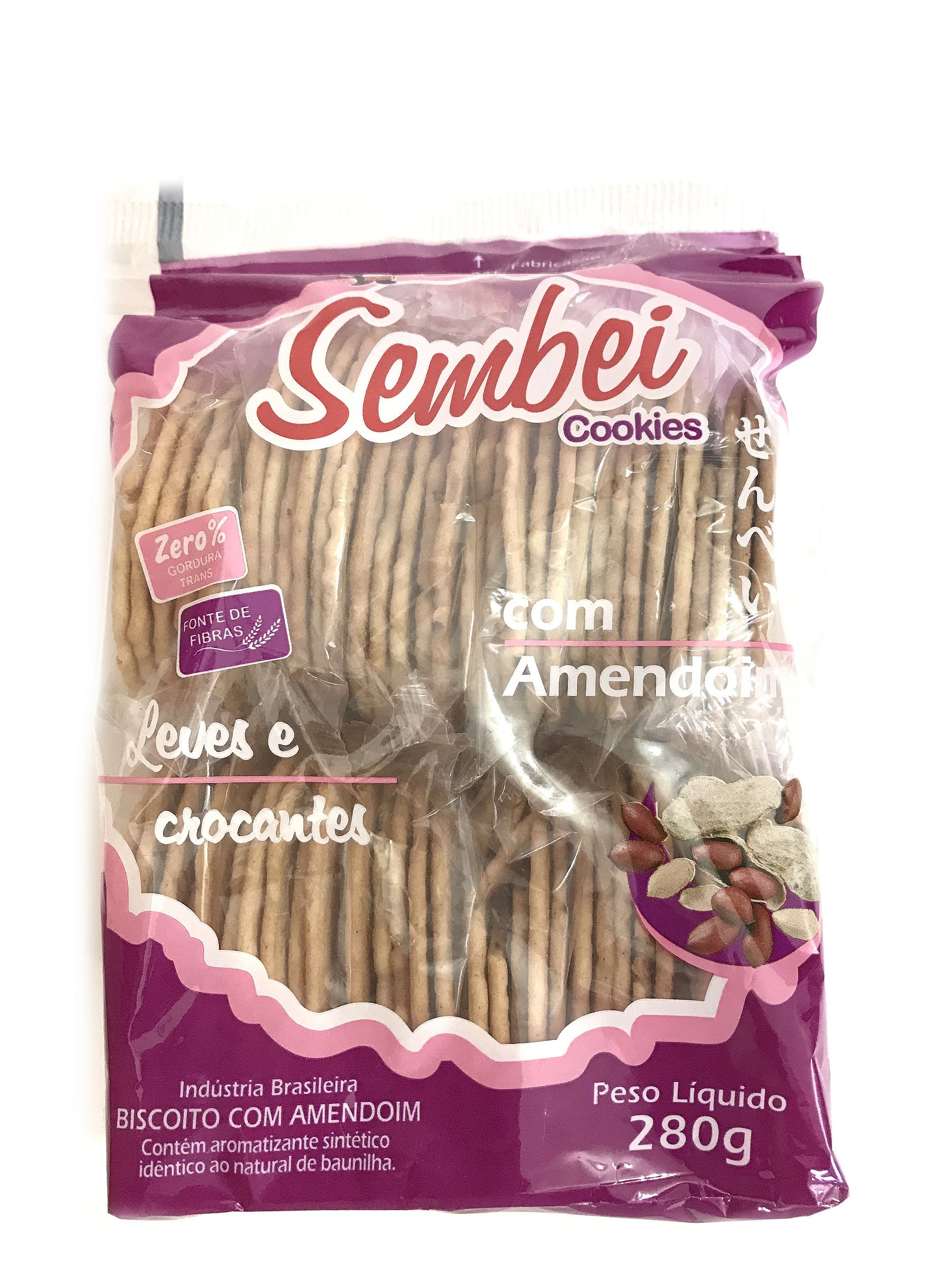Comprar Biscoito Sembei Cookies Amendoim 280g Satsumaya - Loja Ikebana ...