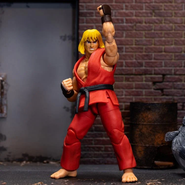 Street Fighter Ken 1/12 Scale Action Figure - japan21colecionaveis