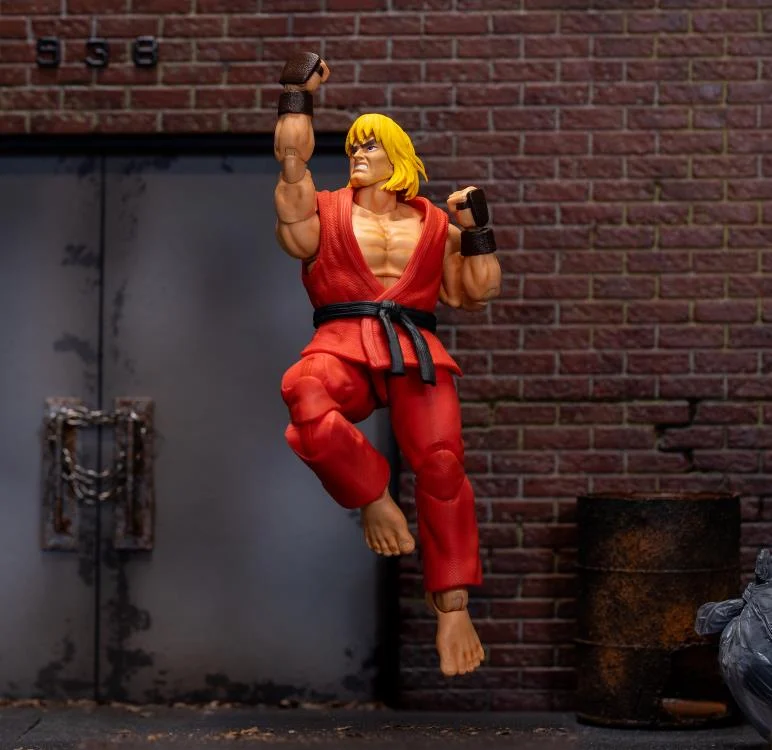 Street Fighter Ken 1/12 Scale Action Figure - japan21colecionaveis